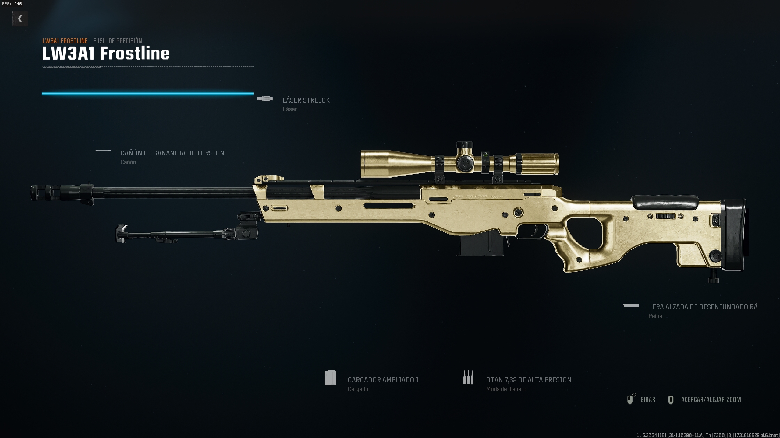 LW3A1 FROSTLINE mejor clase para Warzone 3